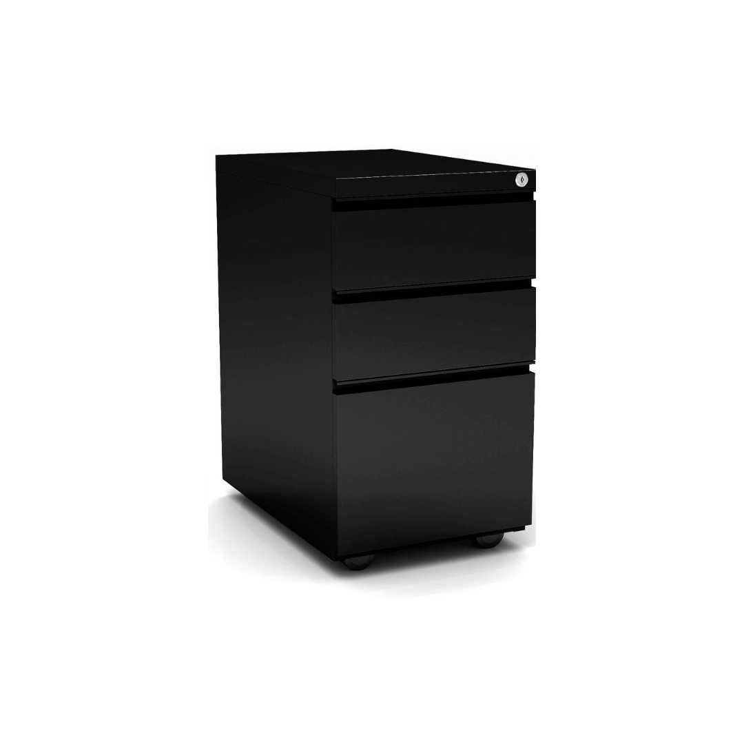 CAISSON EN MÉTAL 3 TIROIRS - Mobilier de bureau Mobilium